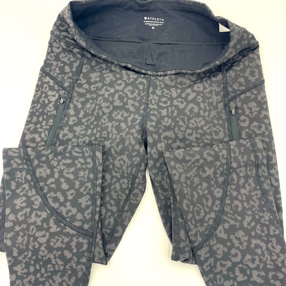 Athleta | Pants & Jumpsuits | Athletarainer Reflective Tight Leggings ...